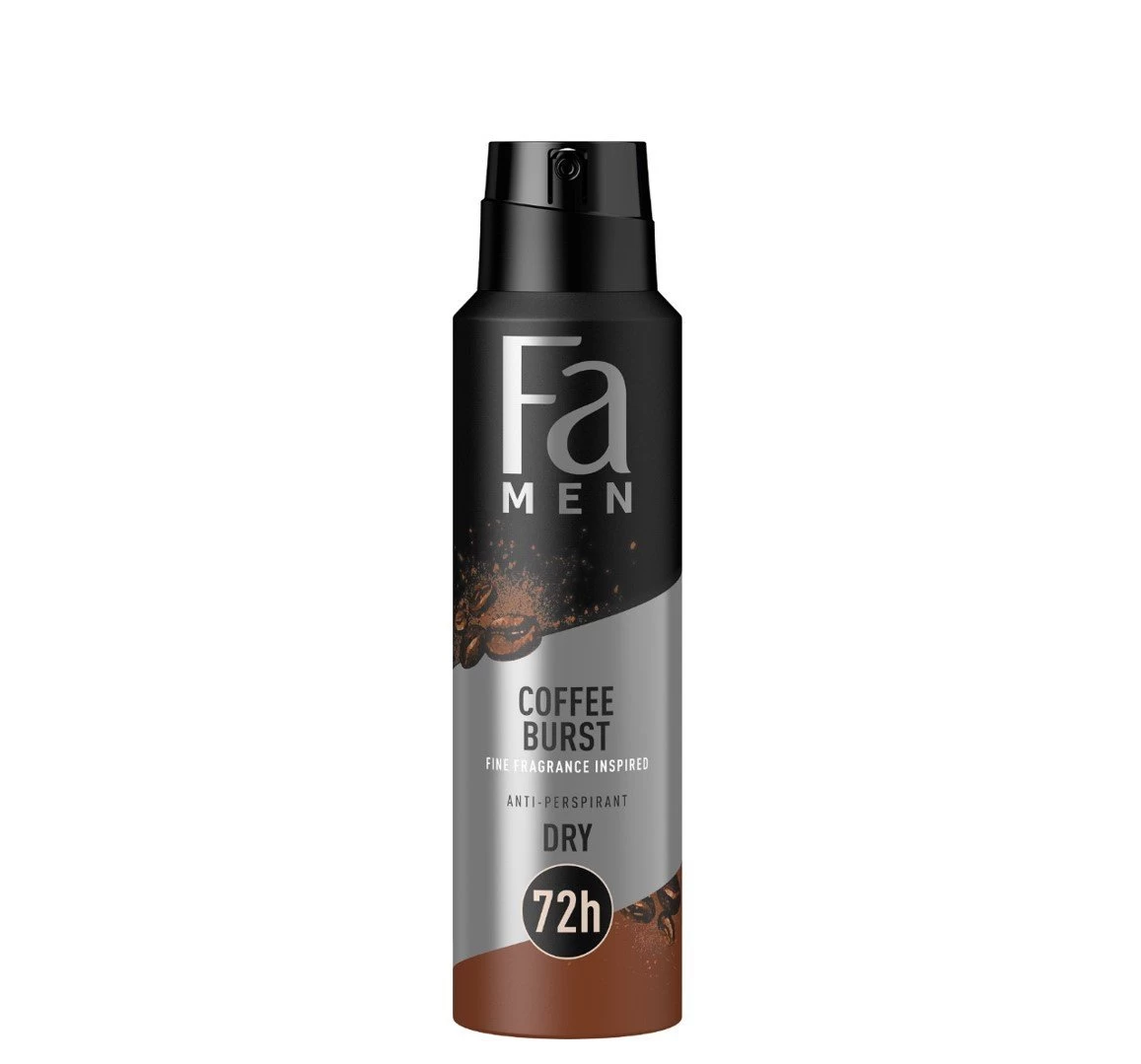 FA DEO MEN 150ML COFFEE BURST