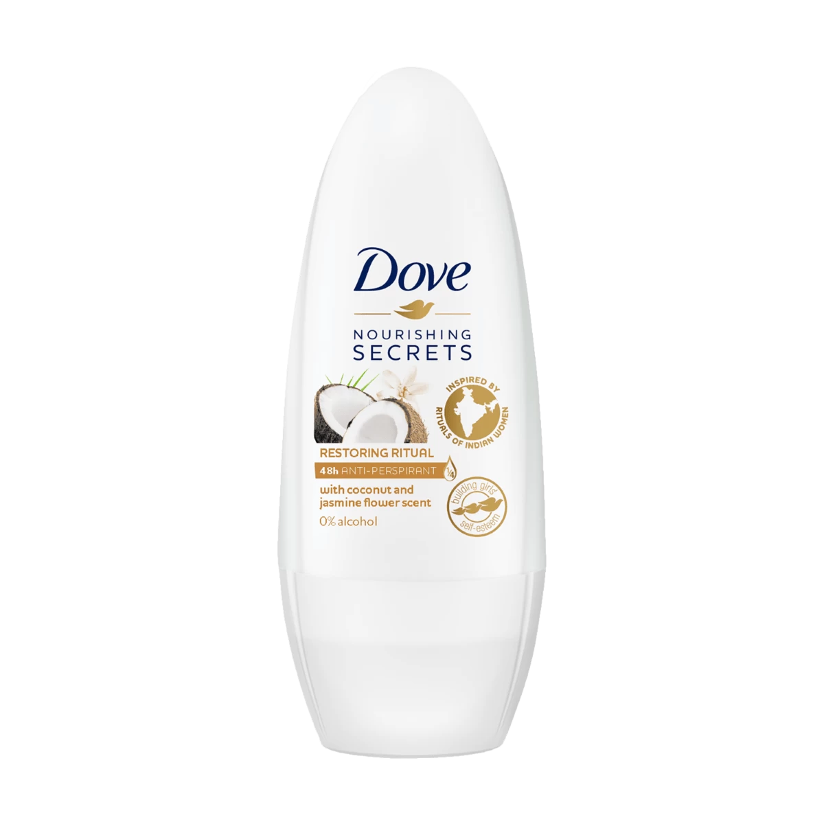 DOVE ROLL-ON 50ML W.NOURISHING SECRETS COCONUT&JASMINE FLOWER