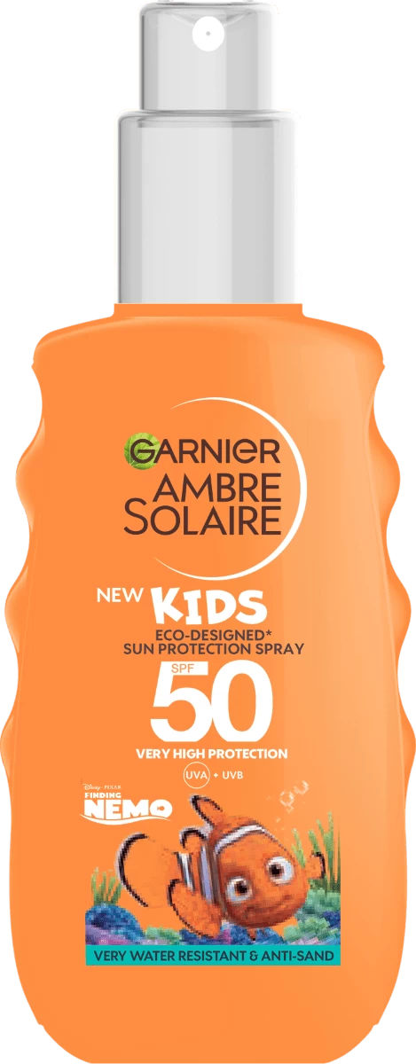 *GARNIER AMBRE SOLAIRE KIDS SPREY SPF50+ 150ML NEMO