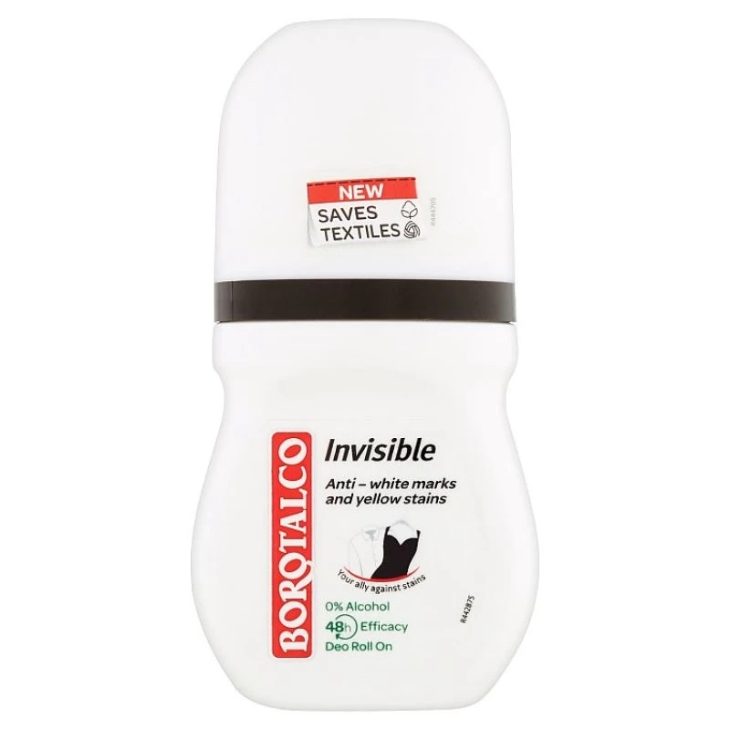 BOROTALCO ROLL-ON 50ML INVISIBLE