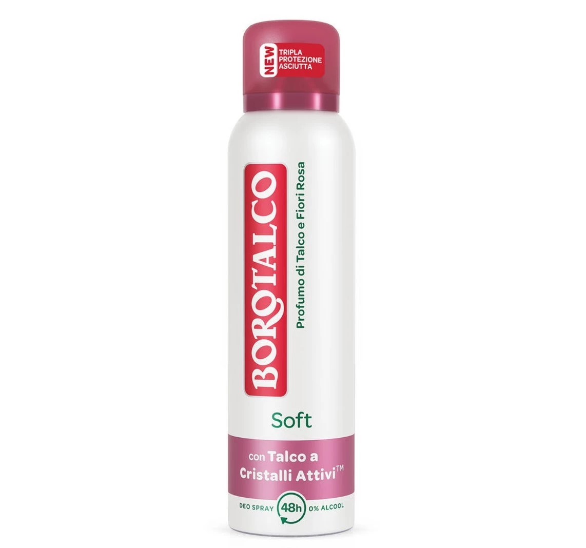 BOROTALCO DEO 150ML SOFT