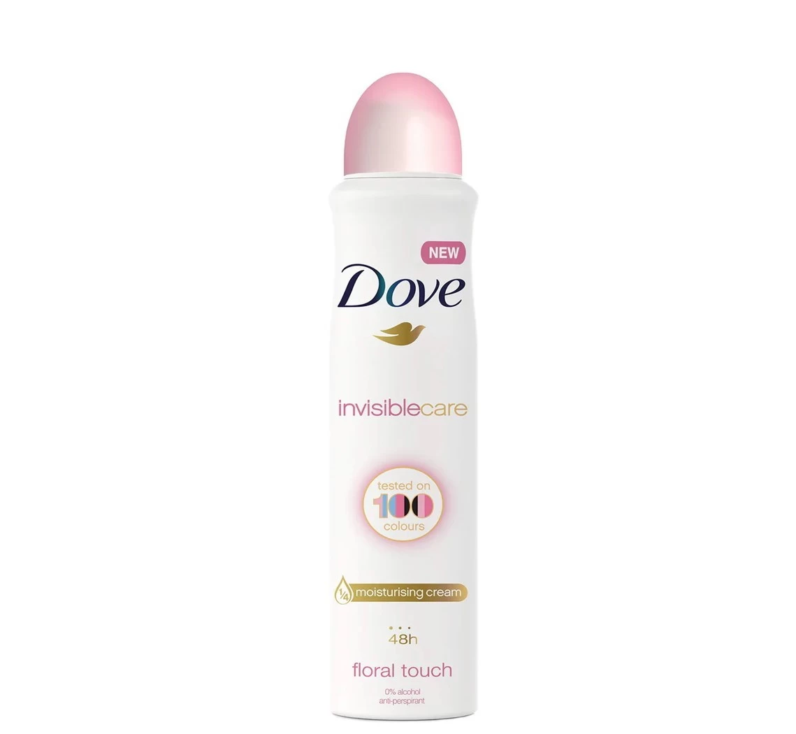 DOVE DEO 250ML INVISIBLE CARE FLORAL TOUCH
