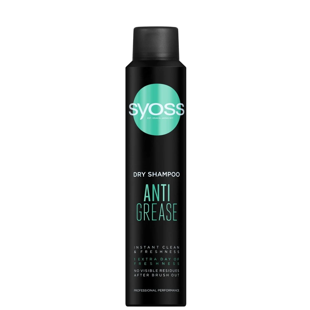 SYOSS ŠAMPON ZA SUVO PRANJE-SPREJ 200ML ANTI GREASE