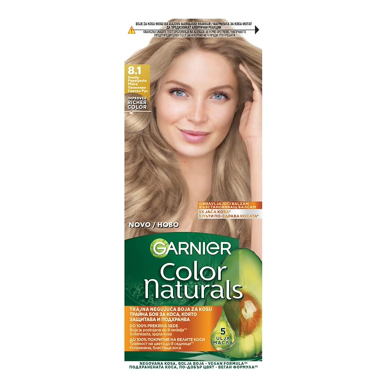 GARNIER COLOR NATURALS BOJA ZA KOSU 8.1