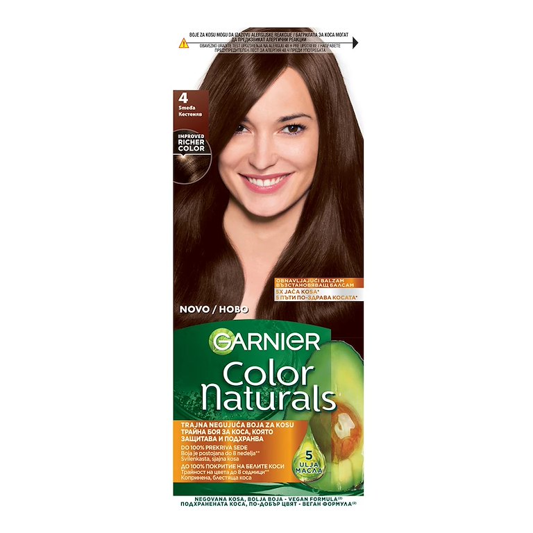 GARNIER COLOR NATURALS BOJA ZA KOSU 4