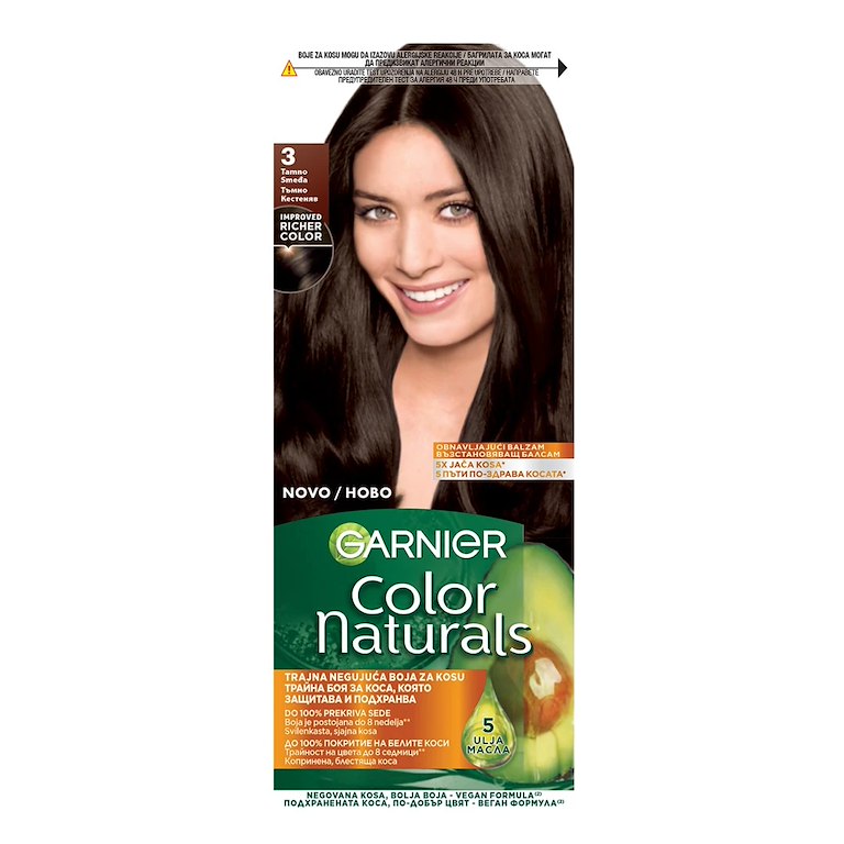 GARNIER COLOR NATURALS BOJA ZA KOSU 3