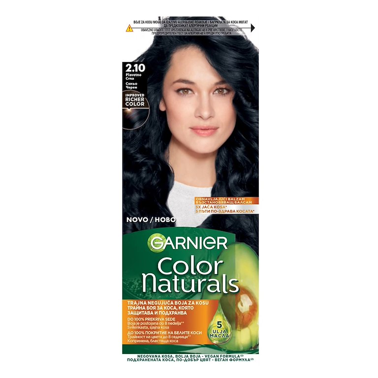 GARNIER COLOR NATURALS BOJA ZA KOSU 2.10