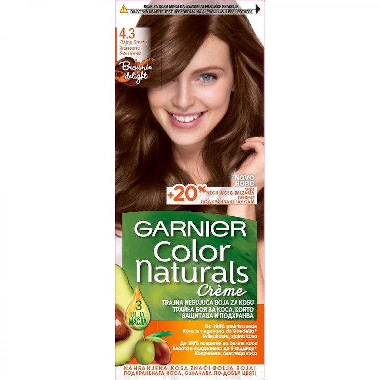 GARNIER COLOR NATURALS BOJA ZA KOSU 4.3