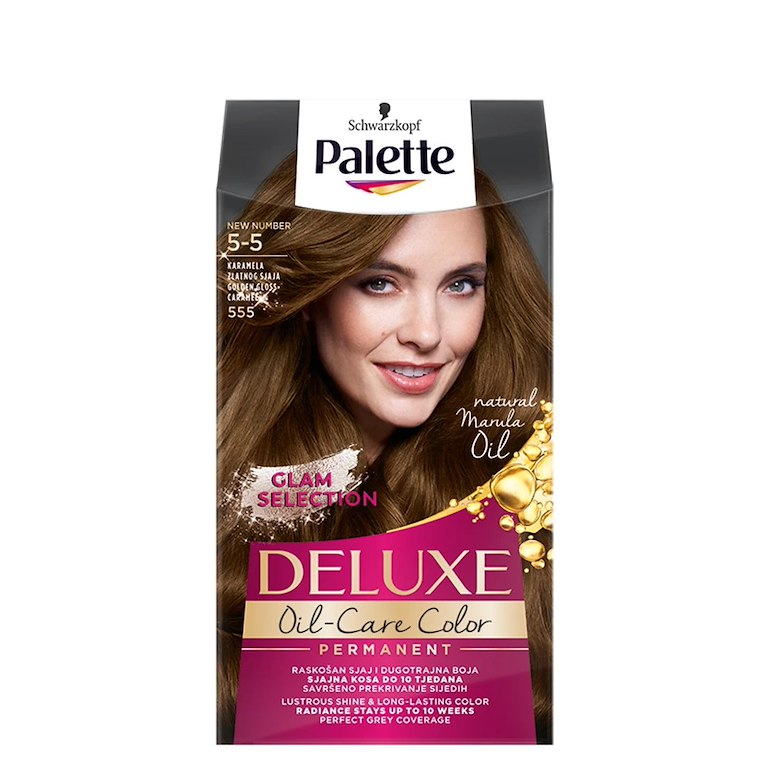 PALETTE DELUXE BOJA ZA KOSU 555 KARAMELA