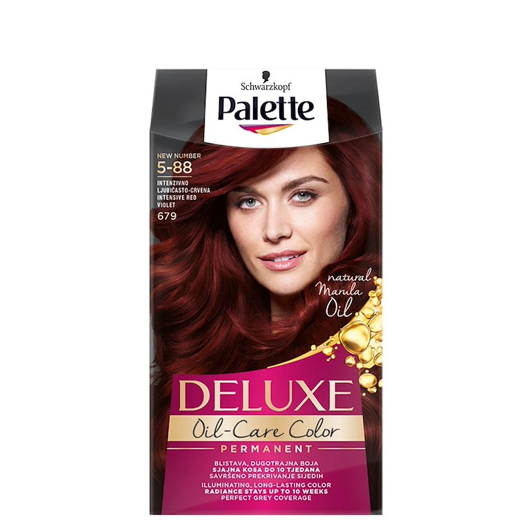 PALETTE DELUXE BOJA ZA KOSU 679 INTENZIVNO LJUBIČASTO CRVENA 5-88