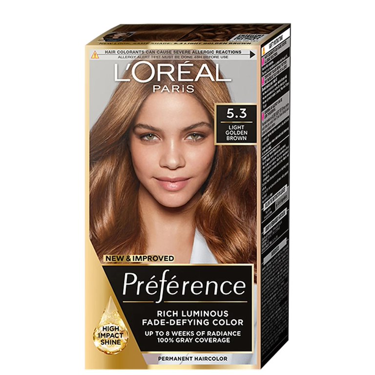 LOREAL PREFERENCE RECITAL BOJA ZA KOSU 5.3