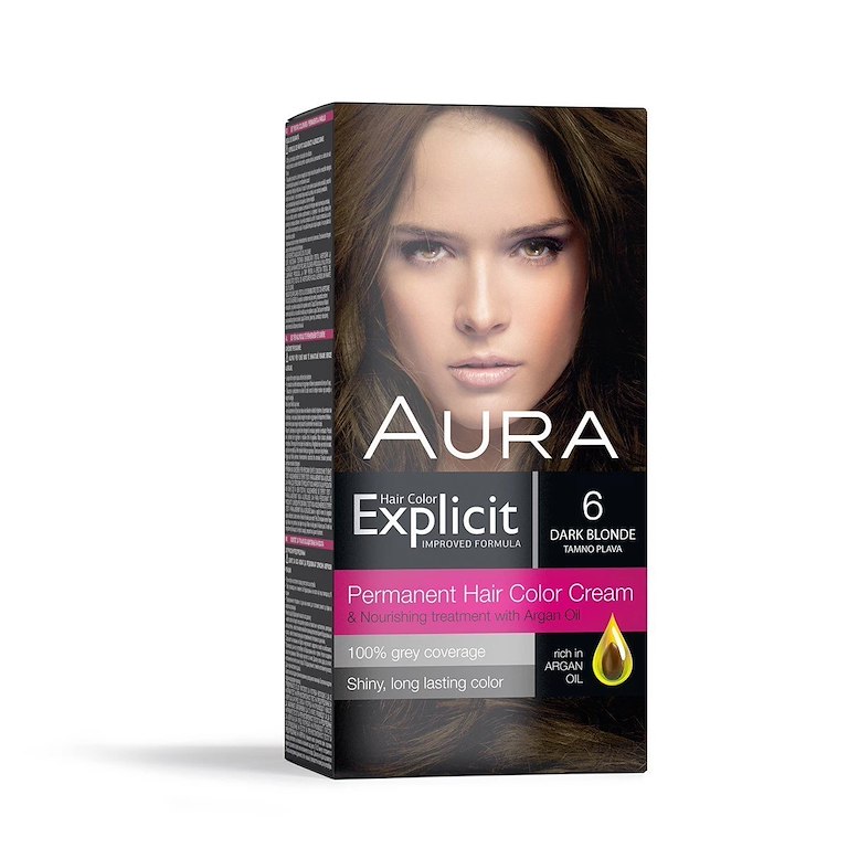 AURA EXPLICIT BOJA ZA KOSU 6