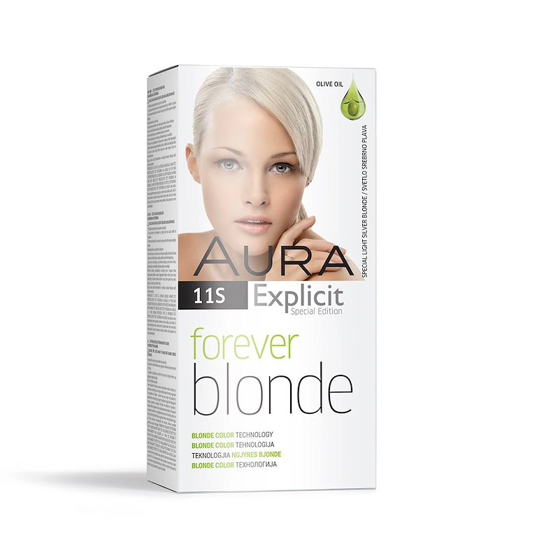 AURA EXPLICIT FOREVER BLONDE BOJA ZA KOSU 11S