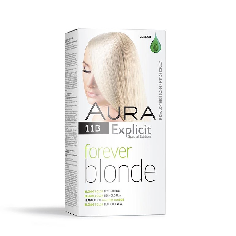 AURA EXPLICIT FOREVER BLONDE BOJA ZA KOSU 11B