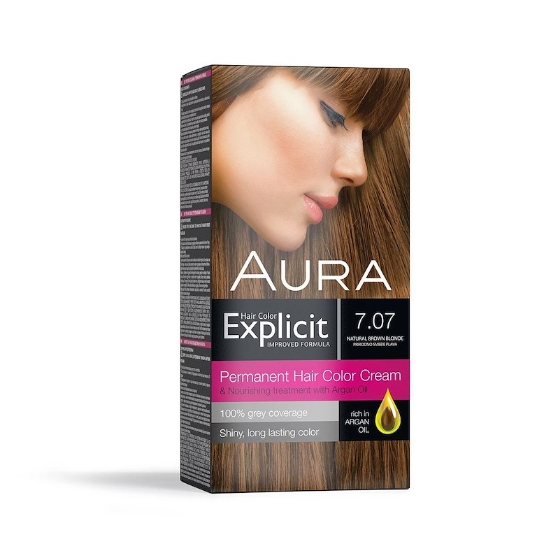 AURA EXPLICIT BOJA ZA KOSU 7.07