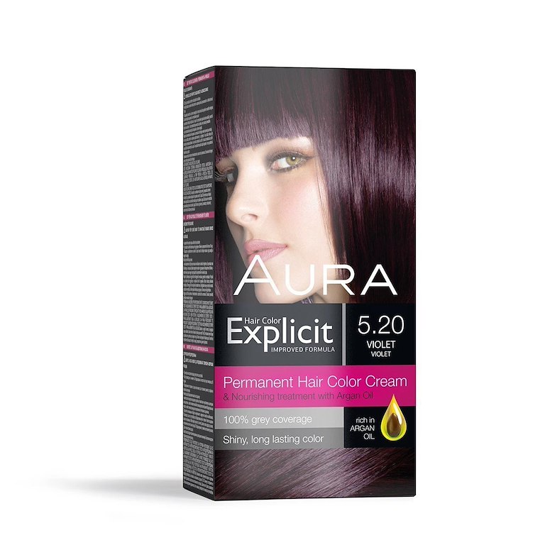 AURA EXPLICIT BOJA ZA KOSU 5.20