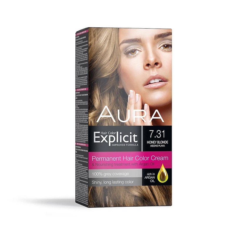 AURA EXPLICIT BOJA ZA KOSU 7.31