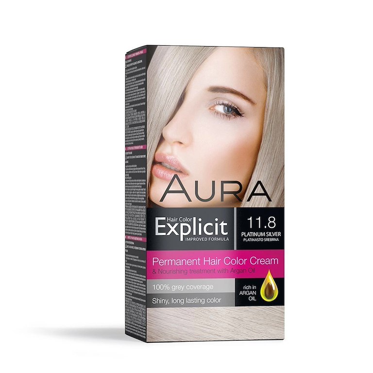 AURA EXPLICIT BOJA ZA KOSU 11.8