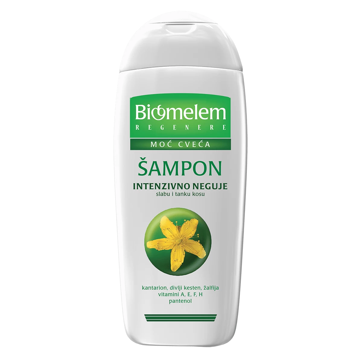 BIOMELEM ŠAMPON 222ML INTENZIVNO NEGUJE ZA SLABU I TANKU KOSU