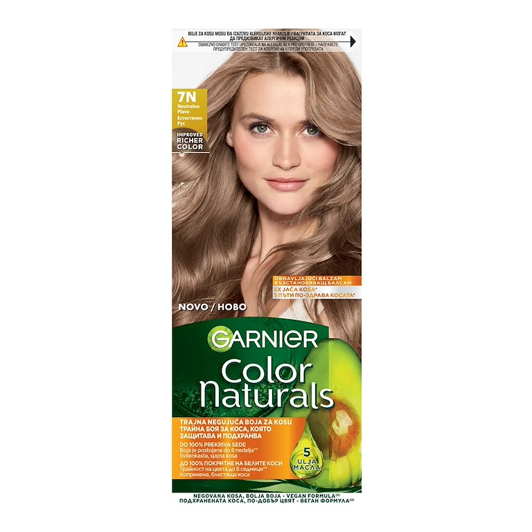 GARNIER COLOR NATURALS BOJA ZA KOSU 7N