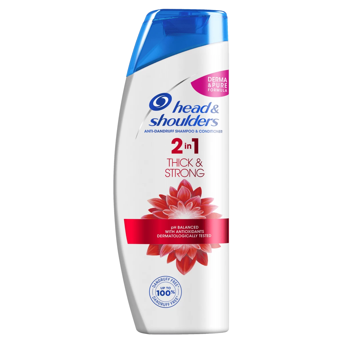 HEAD&SHOULDERS ŠAMPON 360ML 2 IN 1 THICK&STRONG