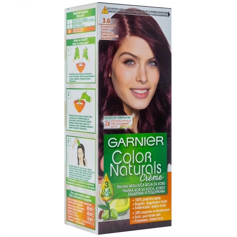 GARNIER COLOR NATURALS BOJA ZA KOSU 3.6