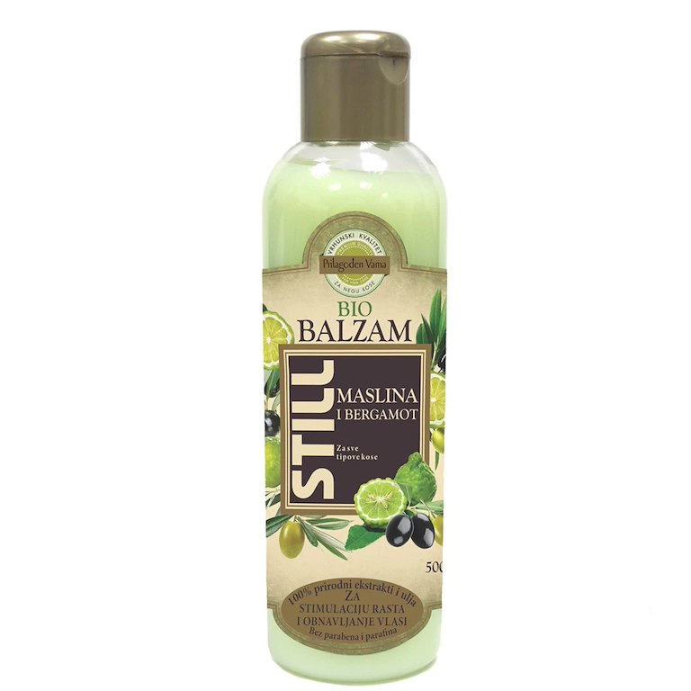 STILL BALZAM 500ML BIO MASLINA I BERGAMOT