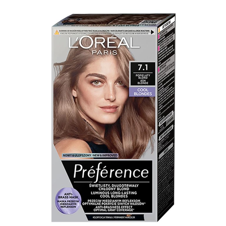 LOREAL PREFERENCE FERIA BOJA ZA KOSU L7.1