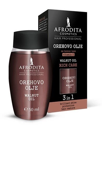 AFRODITA ULJE 50ML ORAHOVO ZA TAMNU KOSU