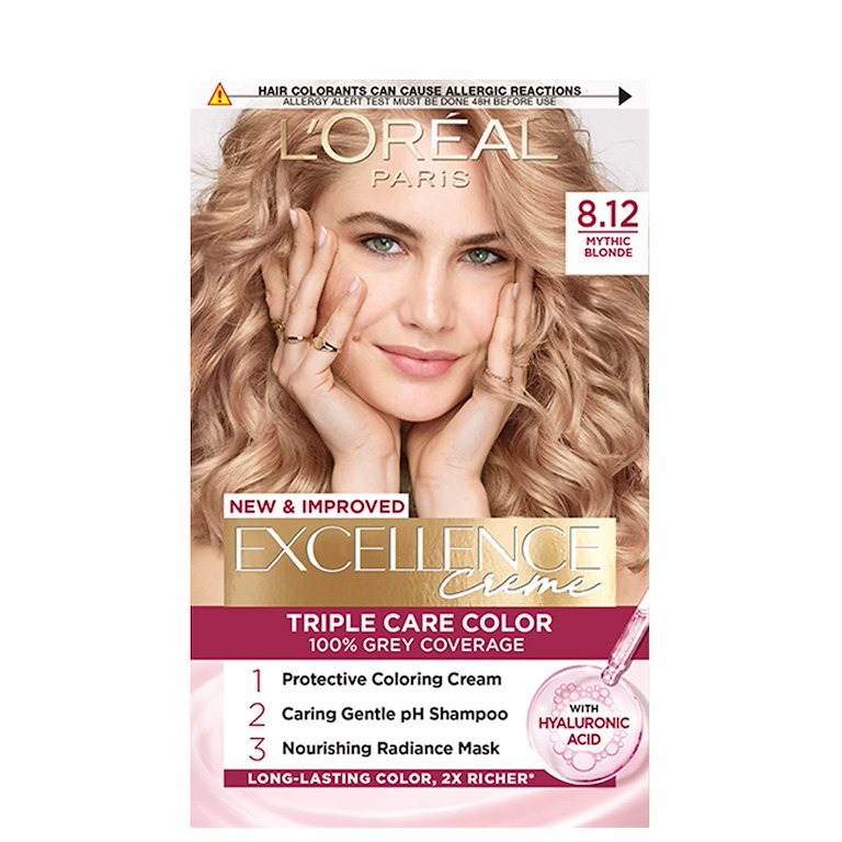 LOREAL EXCELLENCE BOJA ZA KOSU 8.12