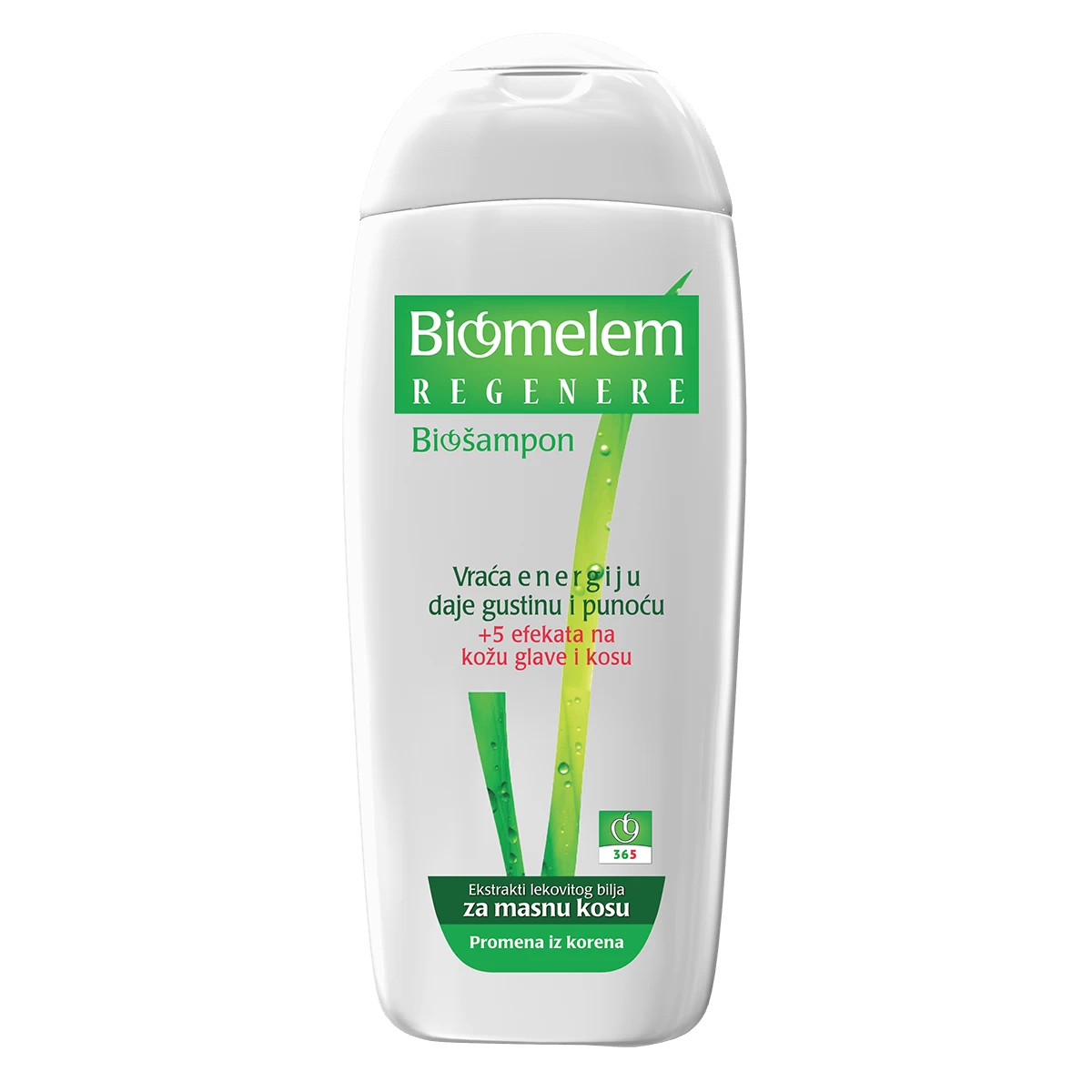 BIOMELEM BIOŠAMPON REGENERE 222ML BILJNI EKSTRAKT ZA MASNU KOSU