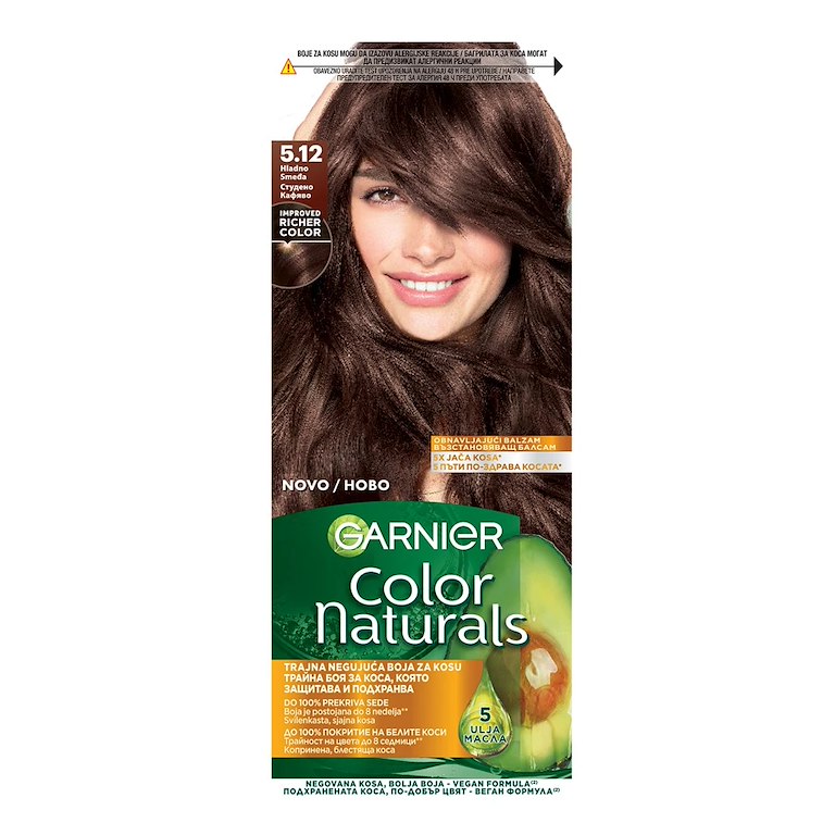 GARNIER COLOR NATURALS BOJA ZA KOSU 5.12