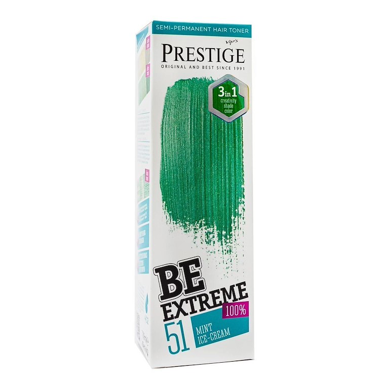 *BE EXTREME BOJA ZA KOSU 51 MINT ICE CREAM