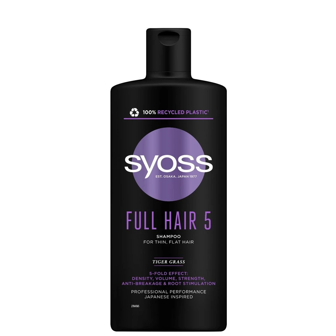 SYOSS ŠAMPON 440ML FULL HAIR 5D