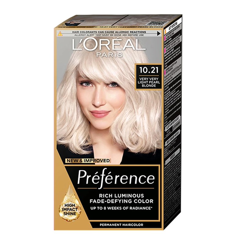 LOREAL PREFERENCE RECITAL BOJA ZA KOSU 10.21