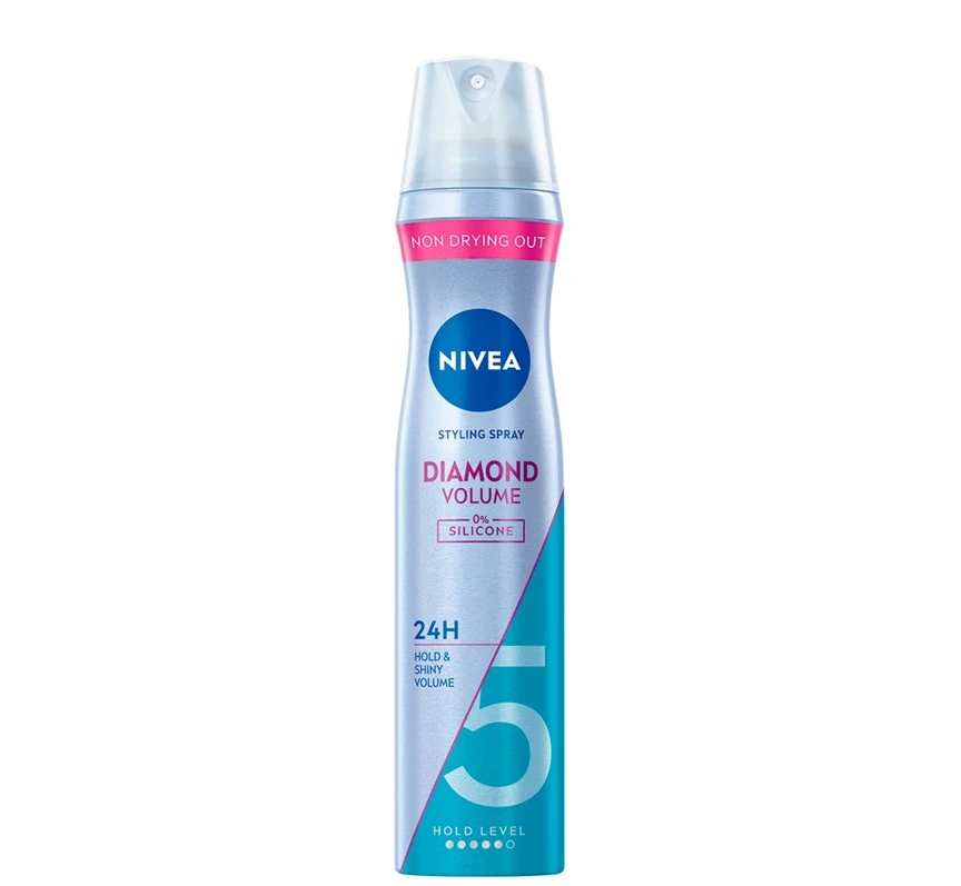 NIVEA LAK ZA KOSU 250ML DIAMOND VOLUME 82196