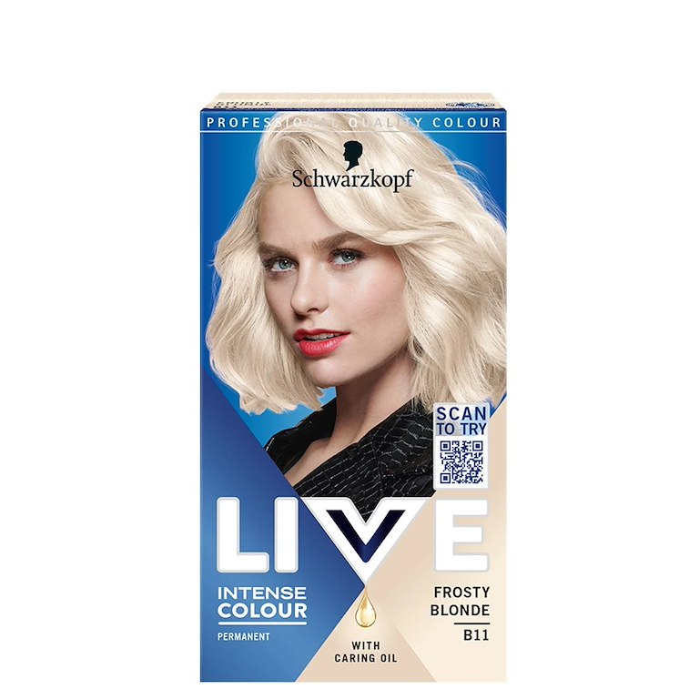 SCHWARZKOPF LIVE COLOR XXL BOJA ZA KOSU B11 LEDENO PLAVA