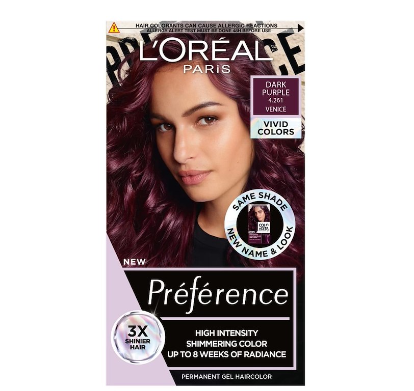 LOREAL PREFERENCE VIVIDS BOJA ZA KOSU DARK PURPLE 4.261