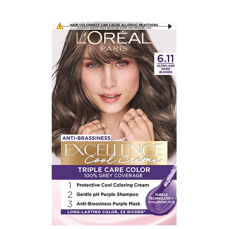 LOREAL EXCELLENCE BOJA ZA KOSU 6.11