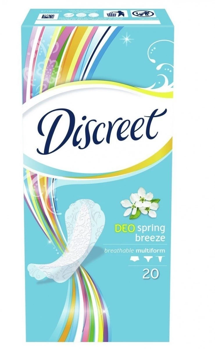 DISCREET DNEVNI ULOŠCI 20 KOM OCEAN BREEZE