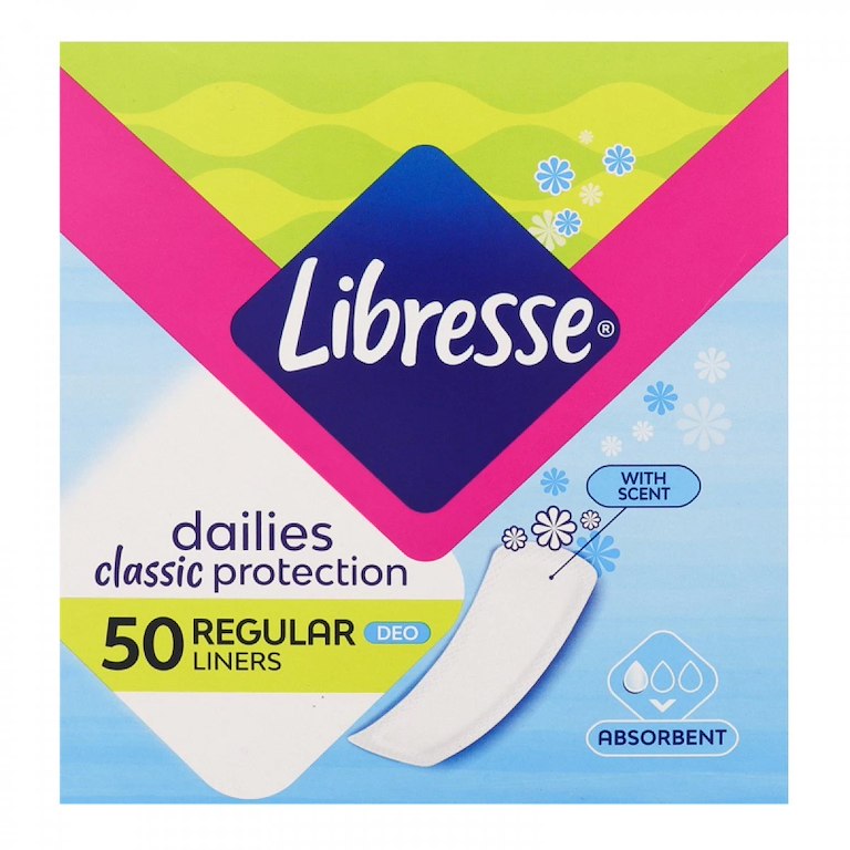 LIBRESSE DNEVNI ULOŠCI CLASSIC FRESH 50 KOM