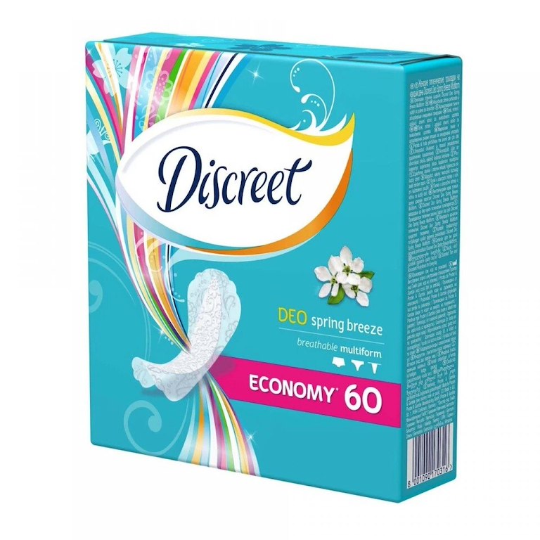 DISCREET DNEVNI ULOŠCI 60 KOM SPRING BREEZE