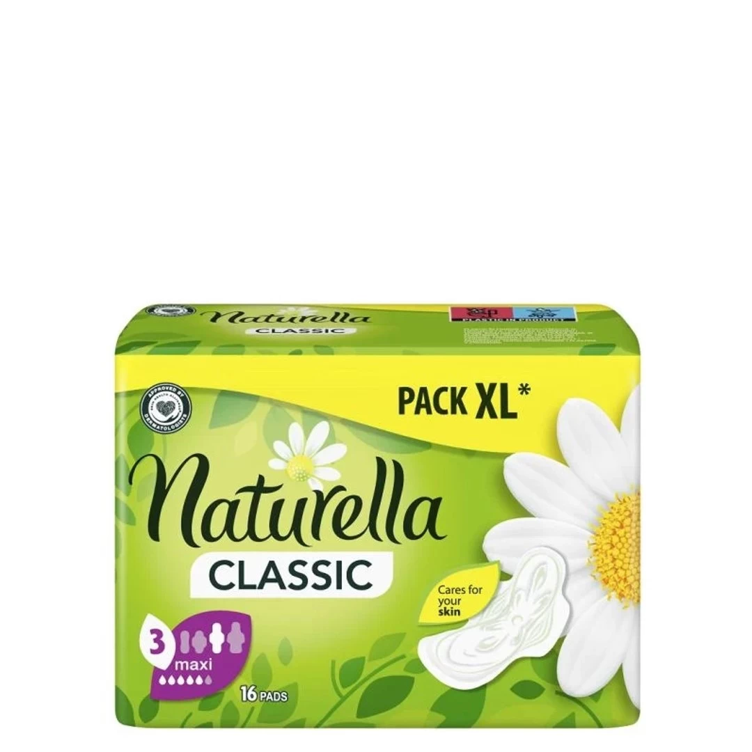 NATURELLA DUO CLASSIC THICK MAXI KAMILICA 16KOM