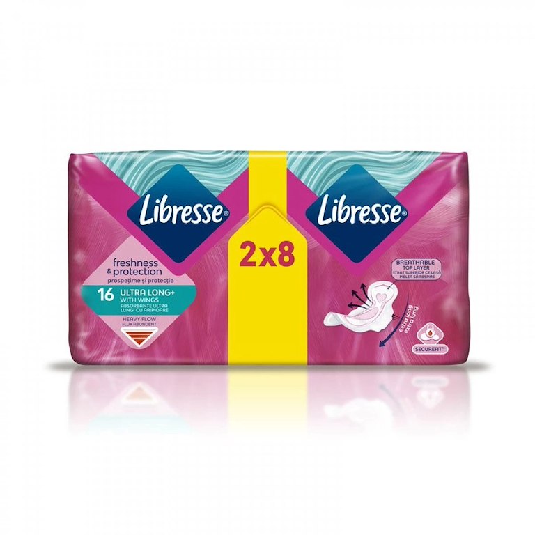 LIBRESSE ULTRA THIN INVISIBLE CLIP SUPER DUO 16 KOM