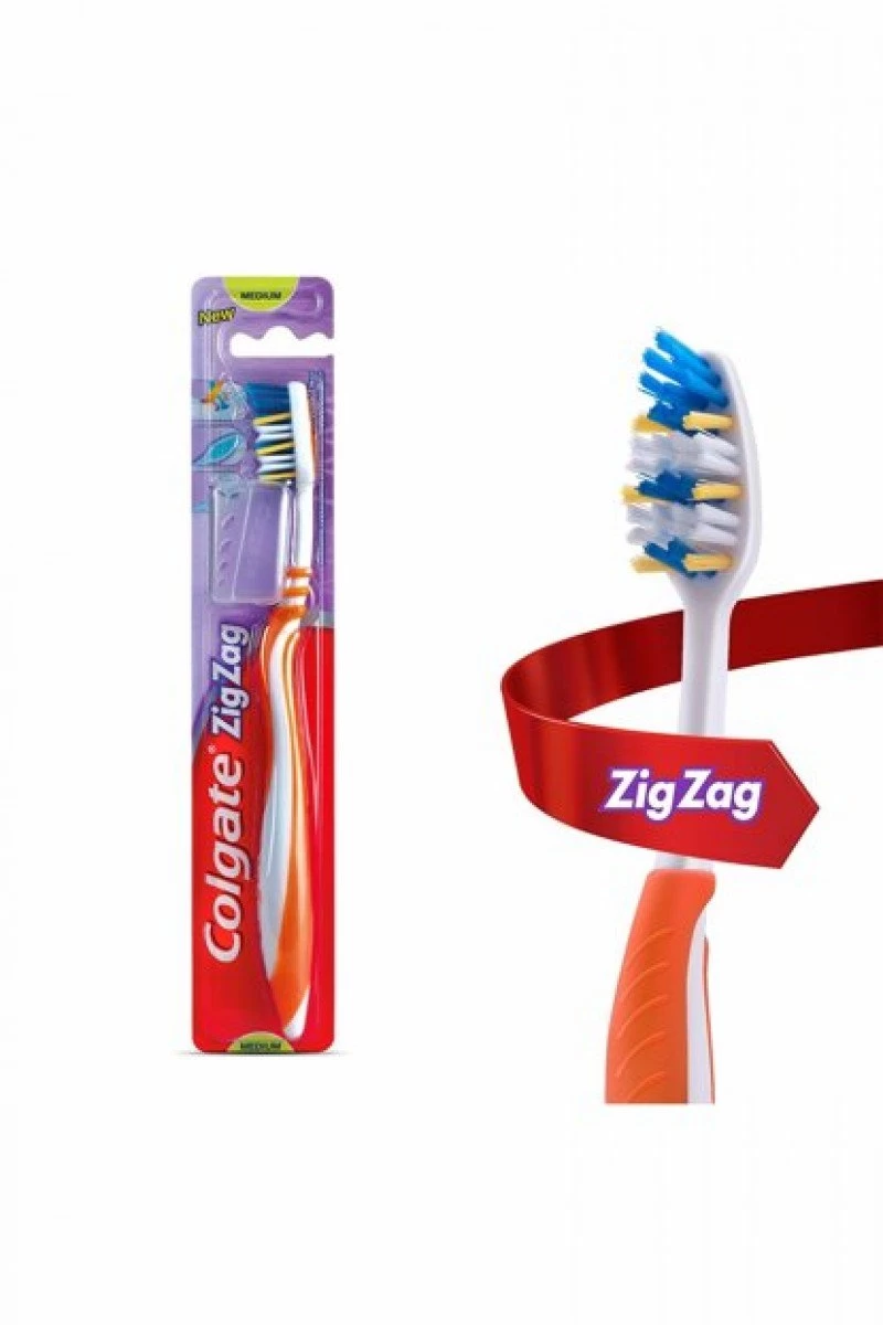 COLGATE ČETKICA ZIG ZAG PLUS MEDIUM REVITE