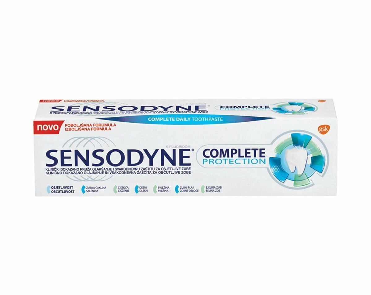 SENSODYNE PASTA 75ML COMPLETE PROTECTION