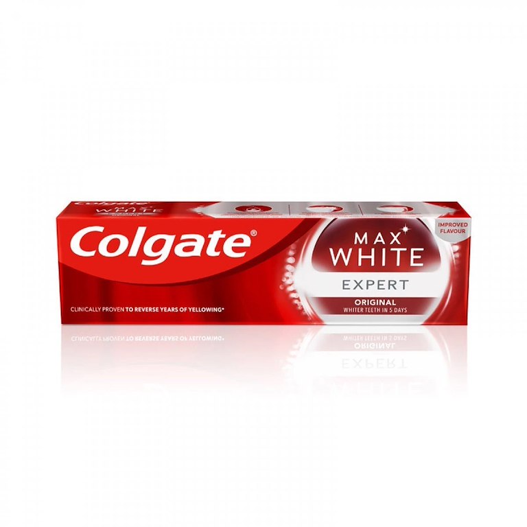 COLGATE PASTA 75ML MAX WHITE EXPERT