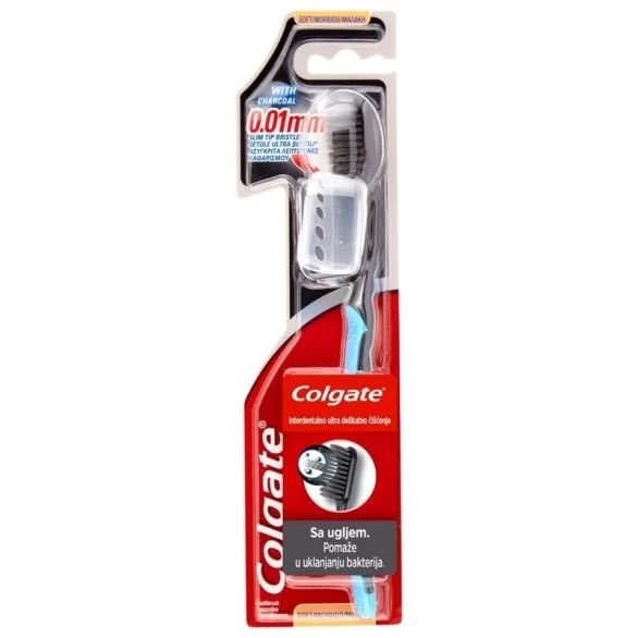 COLGATE ČETKICA SLIM SOFT CHARCOAL