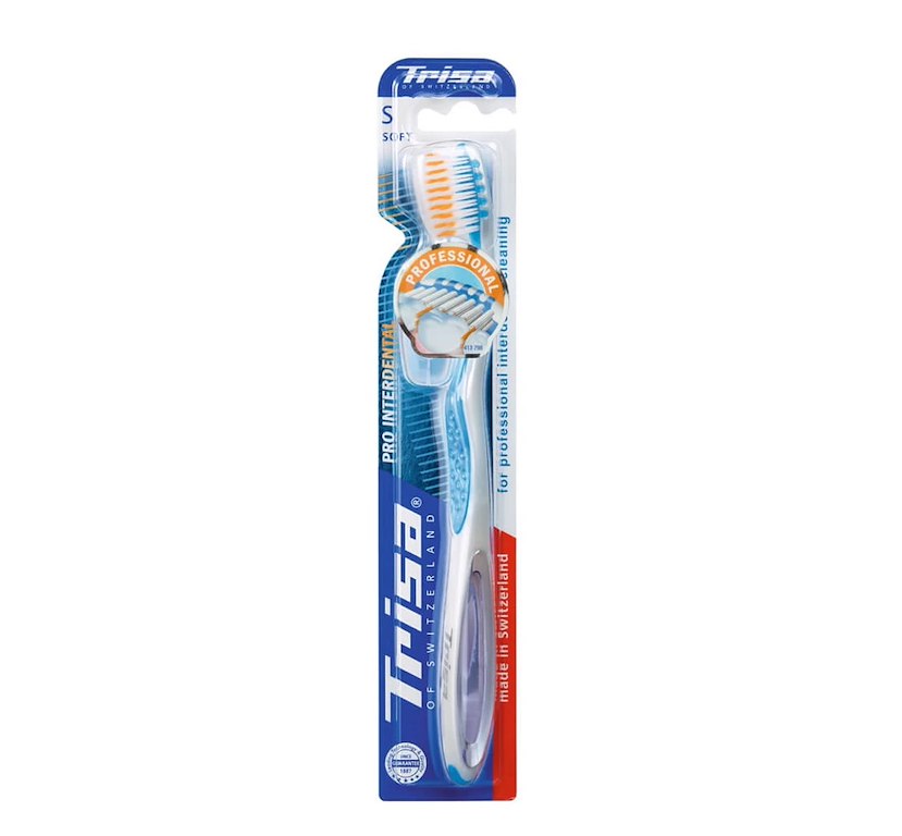 TRISA ČETKICA ZA ZUBE PRO INTERDENTAL SOFT WITH INTERDENTAL 2.0MM