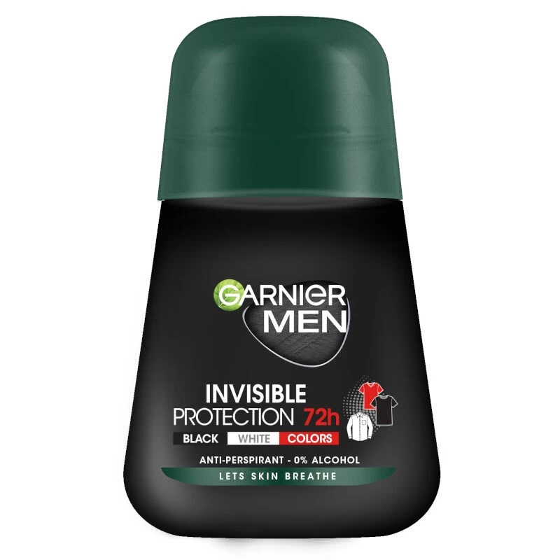 GARNIER ROLL-ON MEN 50ML MINERAL 72H INVISIBLE NEUTRAL